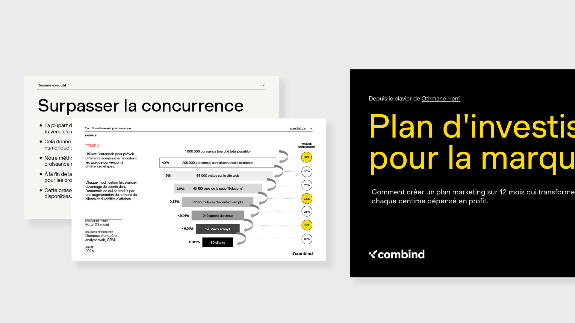 Guide de Plan Marketing en 12 Mois (GRATUIT) | Combind